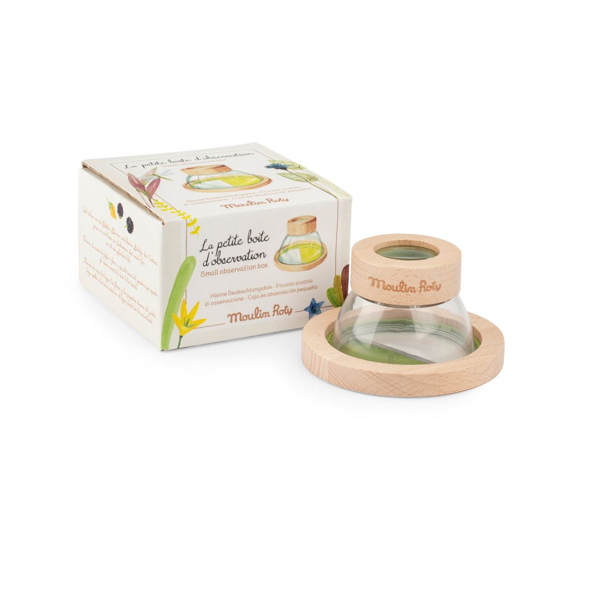 Moulin Roty - Lille insektglas - Le Botaniste - På opdagelse - ROOM2PLAY®